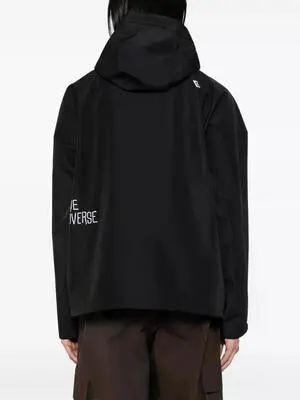AAPE BY *A BATHING APE® Logo Hooded Windbreaker Jacket