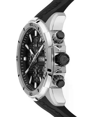 PLEIN SPORT Philipp Plein Impact 46mm Chronograph Watch - Black