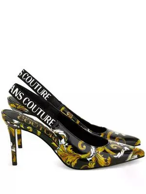Versace Printed Pumps