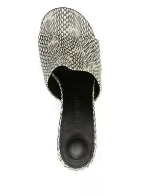 Jacquemus 110mm Les Doubles Hi Sandals