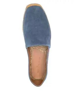 Kiton Suede Espadrilles - Blue