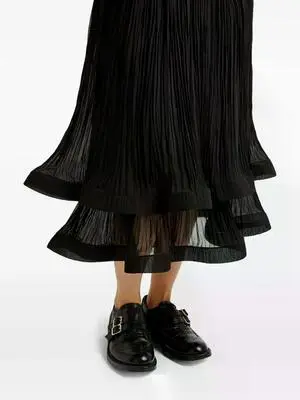 Erdem Pleated Midi Skirt