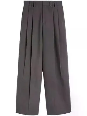 JIL SANDER Pleat-detail Trousers - Grey