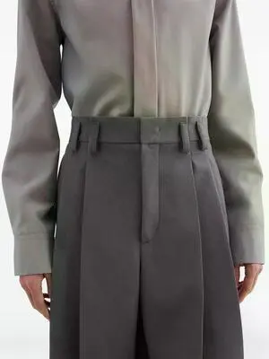 JIL SANDER Pleat-detail Trousers - Grey