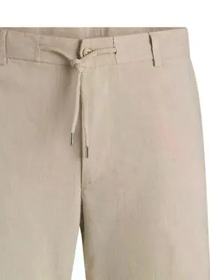 BOSS Drawstring Chino Shorts - Neutrals