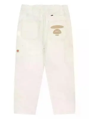 AAPE BY *A BATHING APE Logo-patch Trousers