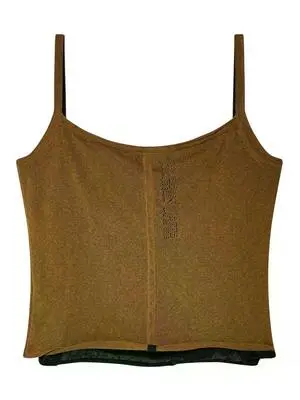 Eckhaus Latta Veil-detail Tank Top