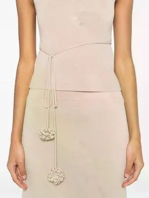 BY MALENE BIRGER Gillian Strappy Top - Neutrals