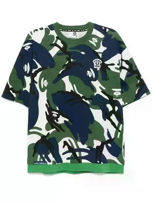 AAPE BY *A BATHING APE Logo-patch T-shirt