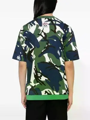 AAPE BY *A BATHING APE Logo-patch T-shirt