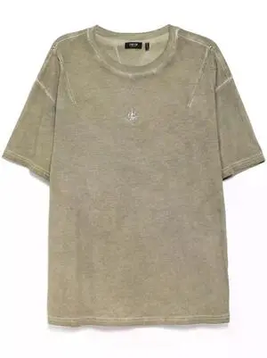 FIVE CM Logo-studded T-shirt - Green
