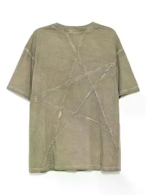 FIVE CM Logo-studded T-shirt - Green