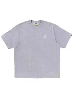 A BATHING APE Logo-embroidered T-shirt