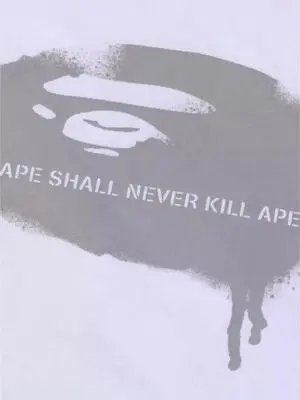 A BATHING APE Logo-print T-shirt