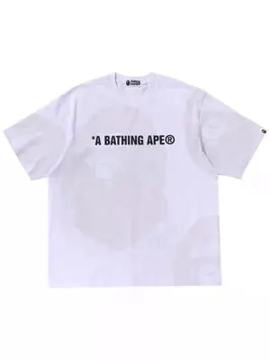 A BATHING APE Logo-print T-shirt - White