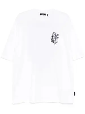 FIVE CM Logo-print T-shirt - White