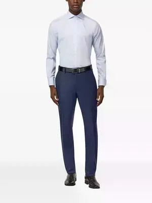 Boggi Milano Bird's Eye Trousers