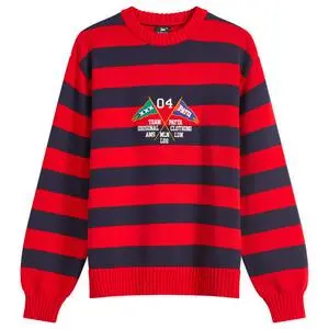 PATTA Stripe Flag Knit Jumper