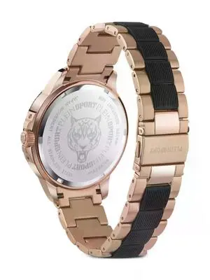 PLEIN SPORT Philipp Plein City Rush 45mm Bracelet Watch - Black