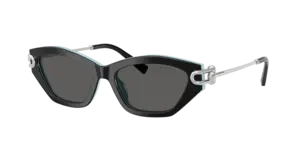 Tiffany & Co. Full Rim Cat Eye Sunglasses - Dark Grey