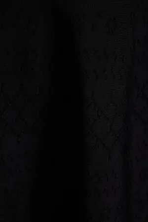Carolina Herrera Pointelle-knit Dress