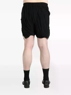 Rick Owens Cotton Shorts - Black