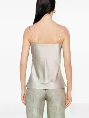 Herno Satin Top - Neutrals