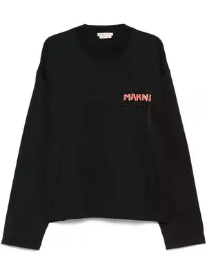 Marni Logo-patch T-shirt