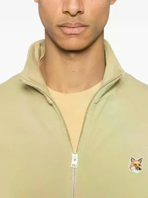 Maison Kitsuné Fox Head Patch Sweatshirt - Green