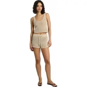 Onia Crochet Knit Micro Short - Sandshell