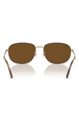 Ray-ban 60mm Polarized Sunglasses