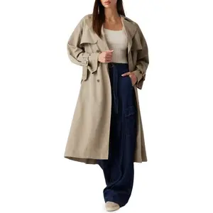 Guess Notched Lapel Coats For Women