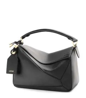 Loewe Small Puzzle Top-handle Bag - Black