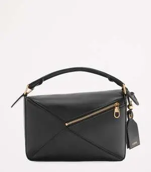 Loewe Small Puzzle Top-handle Bag - Black