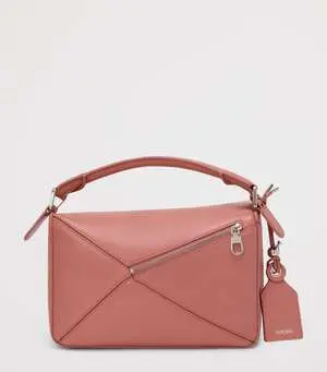 Loewe Small Puzzle Top-handle Bag - Pink