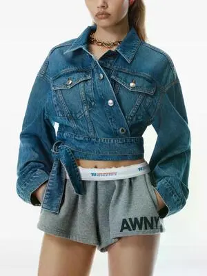 Alexander Wang Wrapped Trucker Jacket