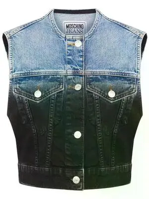 Moschino Jeans Button Detailed Vests For Women