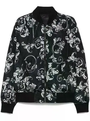 Versace Barocco-print Bomber Jacket