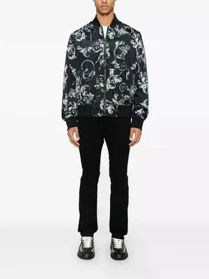 Versace Barocco-print Bomber Jacket