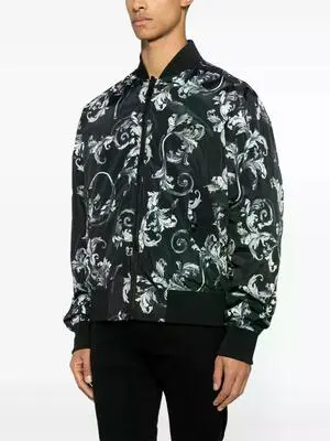 Versace Barocco-print Bomber Jacket