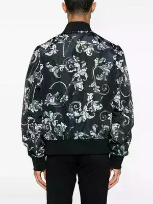Versace Barocco-print Bomber Jacket