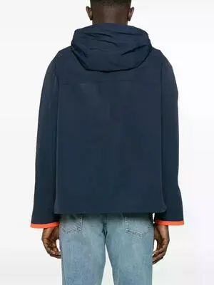 FAY Hooded Jacket With Patch Pockets