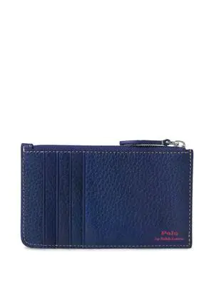 Polo Ralph Lauren Polo Pony-debossed Wallet - Blue