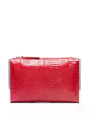 John Richmond Leather Clutch
