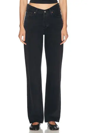 AGOLDE V-waist Kelly Jeans - Decibel