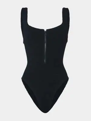 Hunza G Dallas One Piece Swimsuit - Black