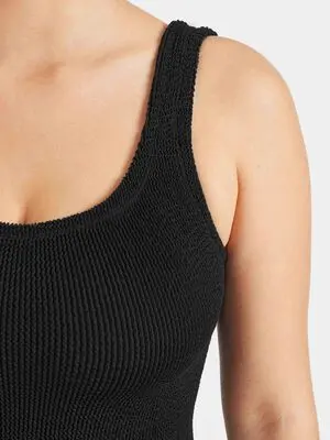 Hunza G Coverage Square Neck Swimsuit - Black
