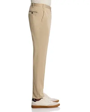 PT TORINO Garment-dyed Slim Fit Chinos - Tan