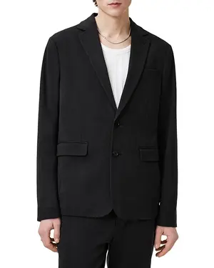 Allsaints Notched Lapel Outerwear For Men