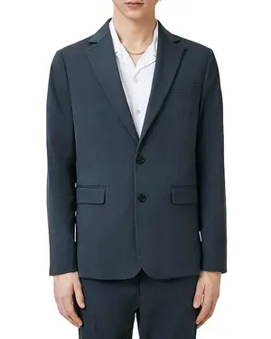 ALLSAINTS Bay Slim Fit Light Stretch Blazer - Ink Blue